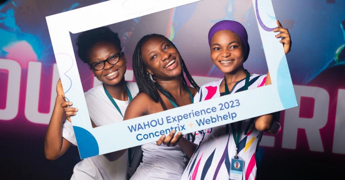Concentrix + Webhelp Ghana celebrates end of year with WAHOU Time | CCI ...