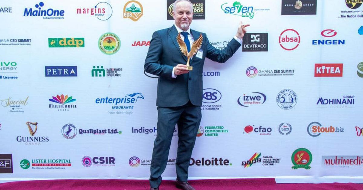 Seven Log MD wins CEO of the Year (Shipping) | CCI FRANCE GHANA