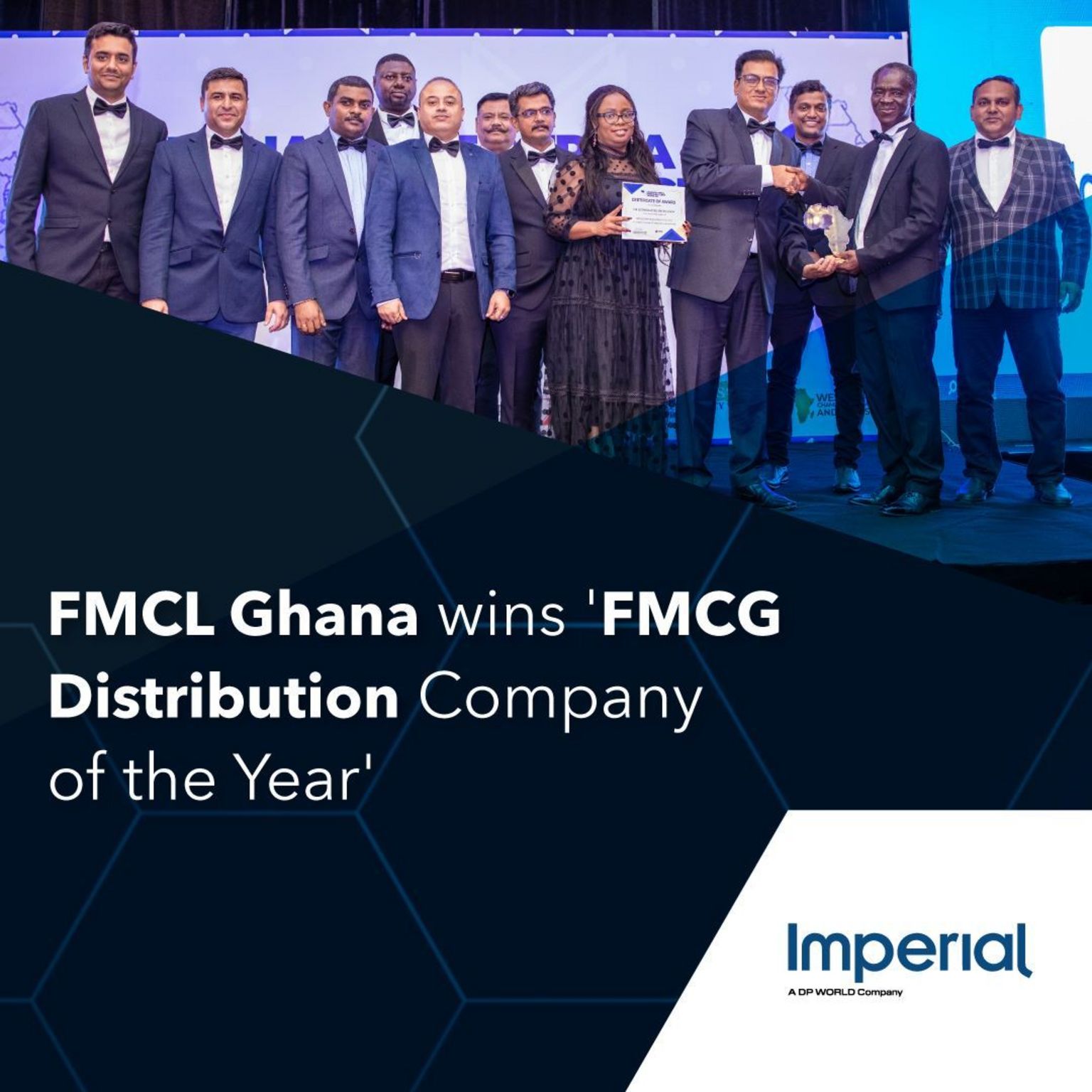FMCL Ghana wins 'FMCG Distribution Company of the Year' | CCI FRANCE GHANA