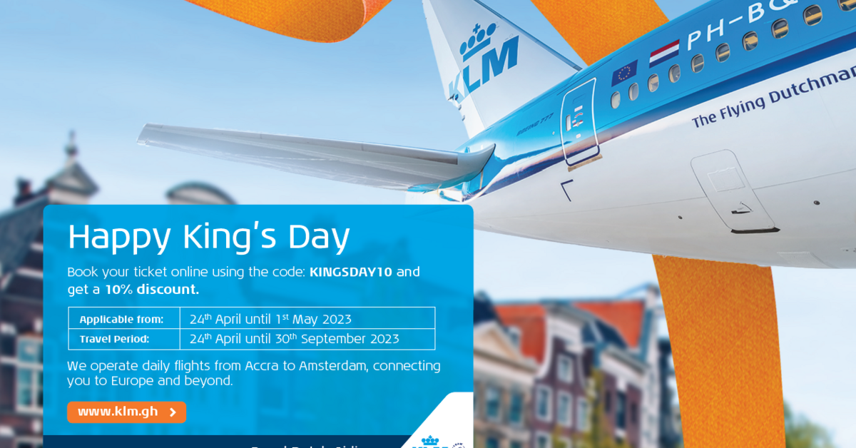 AIRFRANCE KLM King's Day Discount | CCI FRANCE GHANA