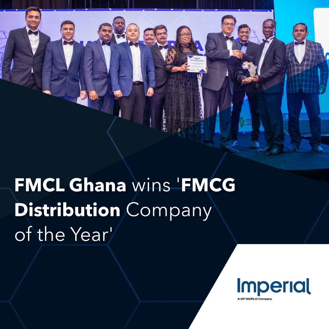 FMCL Ghana wins 'FMCG Distribution Company of the Year' | CCI FRANCE GHANA