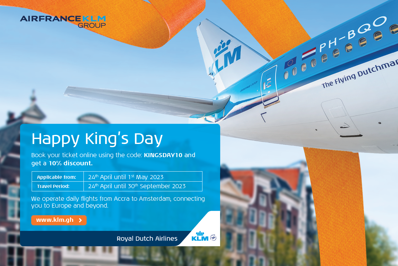 AIRFRANCE KLM King's Day Discount | CCI FRANCE GHANA